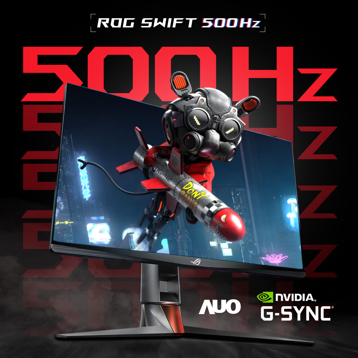 AUO NVIDIA And ASUS ROG Jointly Announce The World s Highest Refresh AUO NVIDIA And ASUS ROG Jointly Announce The World s Highest Refresh