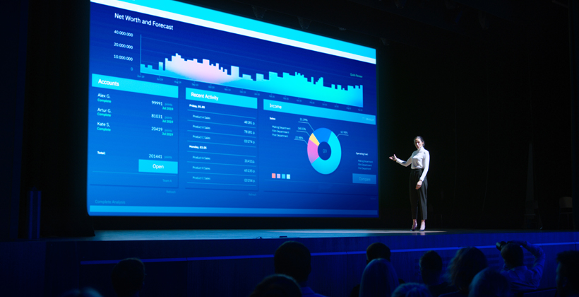 LED video wall - AUO